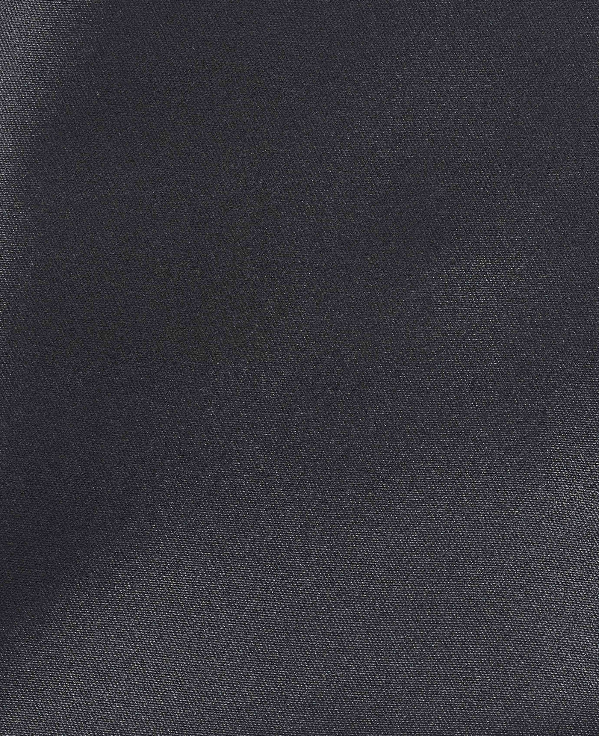 Men's Black Vegan Pocket Square | Savile Row Company